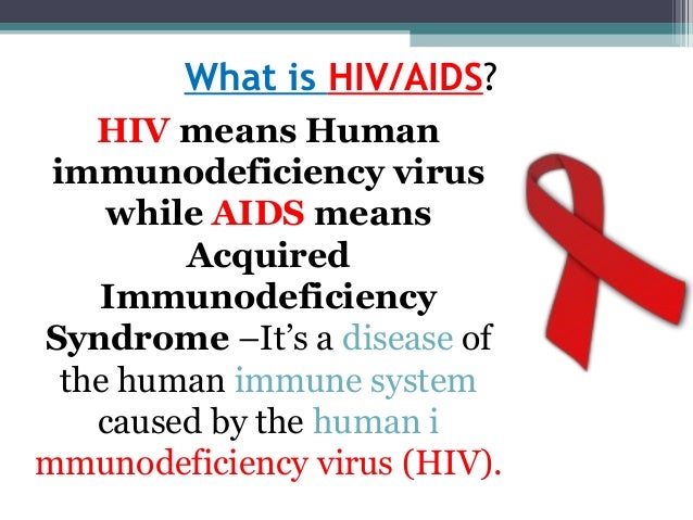 Hiv aidS
