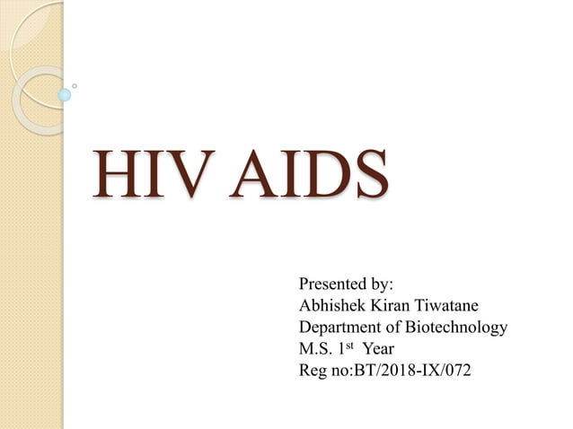 Hiv aids | PPT