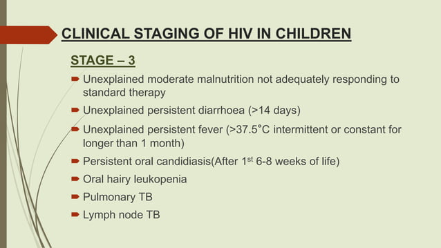 pediatric hiv aids.pptx | Infectious Diseases | Diseases and Conditions