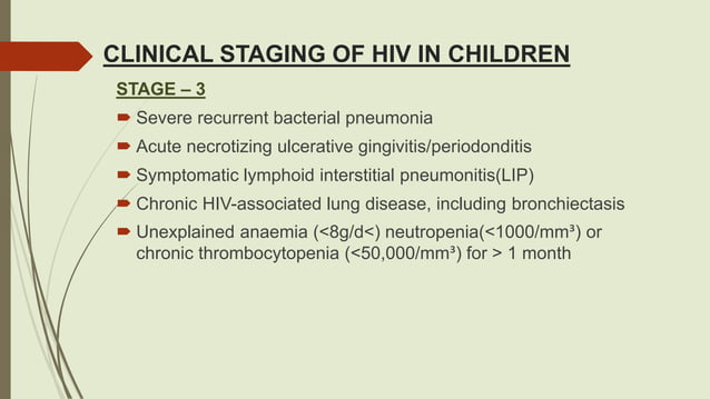 pediatric hiv aids.pptx | Infectious Diseases | Diseases and Conditions