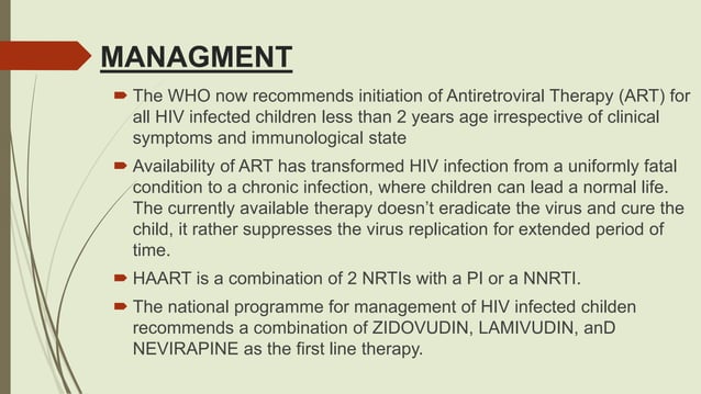 pediatric hiv aids.pptx | Infectious Diseases | Diseases and Conditions
