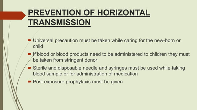 pediatric hiv aids.pptx | Infectious Diseases | Diseases and Conditions