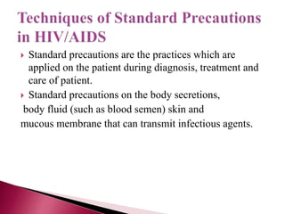 HIV AIDS Medical surgical nursing bsc nursing | PPTX