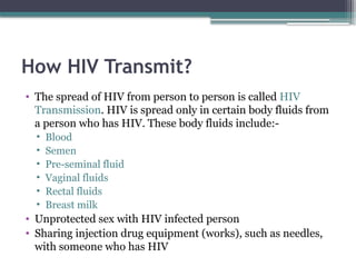 HIV&AIDs.pptx7777777777777777777777777777777777 | PPTX