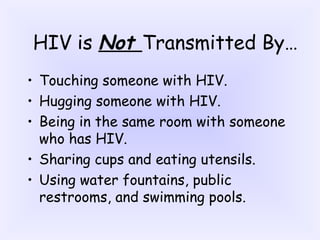 HIV?AIDS Education Revised | PPT