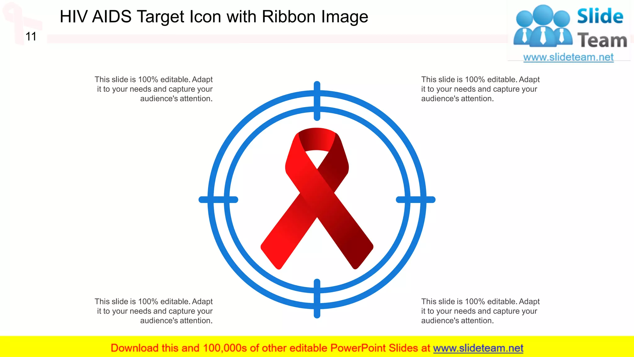 HIV AIDS Spie Chart Awareness Points Illustration Pyramid | PDF