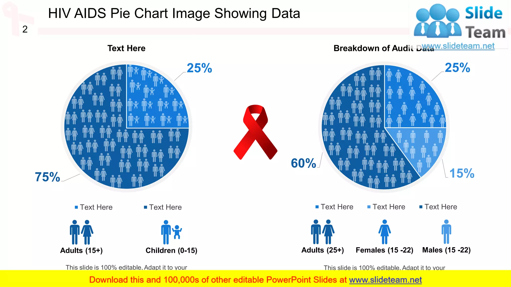 HIV AIDS Spie Chart Awareness Points Illustration Pyramid | PDF