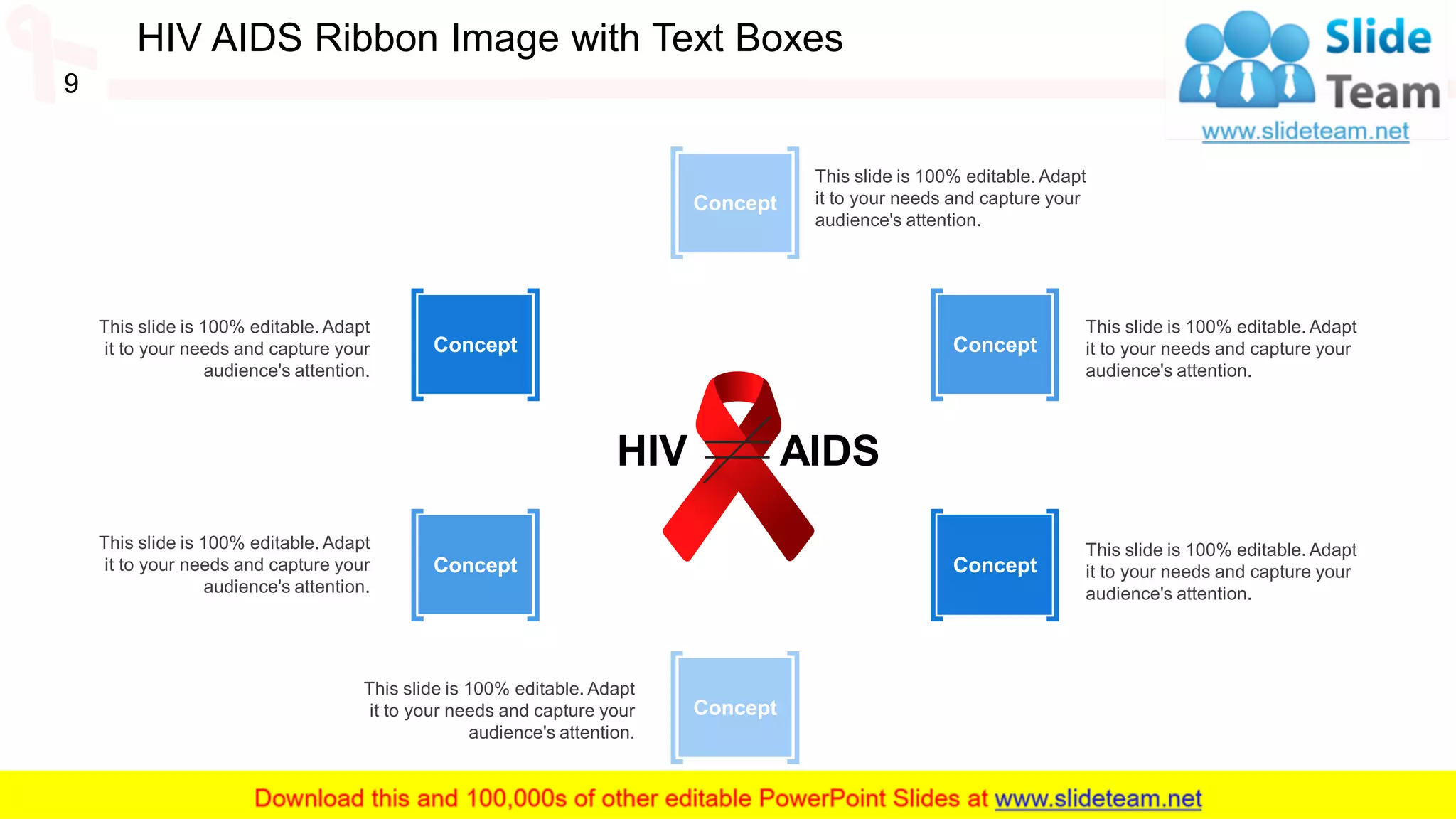 HIV AIDS Spie Chart Awareness Points Illustration Pyramid | PDF