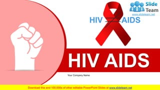 HIV AIDS Spie Chart Awareness Points Illustration Pyramid | PDF