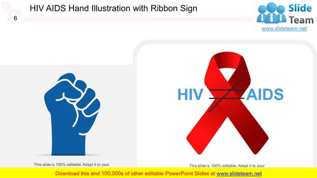 HIV AIDS Spie Chart Awareness Points Illustration Pyramid | PDF | Photo ...