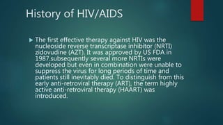 Management of HIV/AIDS | PPTX