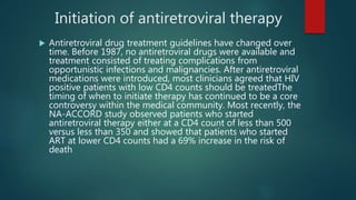 Management of HIV/AIDS | PPTX