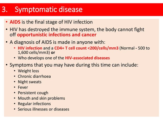HIV AIDS - Risk factor, Clinical feature & Complication | PPTX