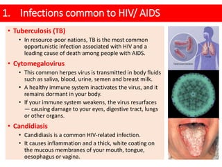 HIV AIDS - Risk factor, Clinical feature & Complication | PPTX