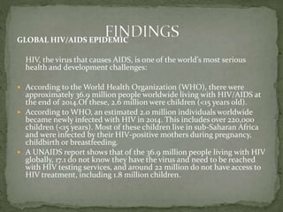 HIV/AIDSs uploaded by Samrat Gurung | PPTX