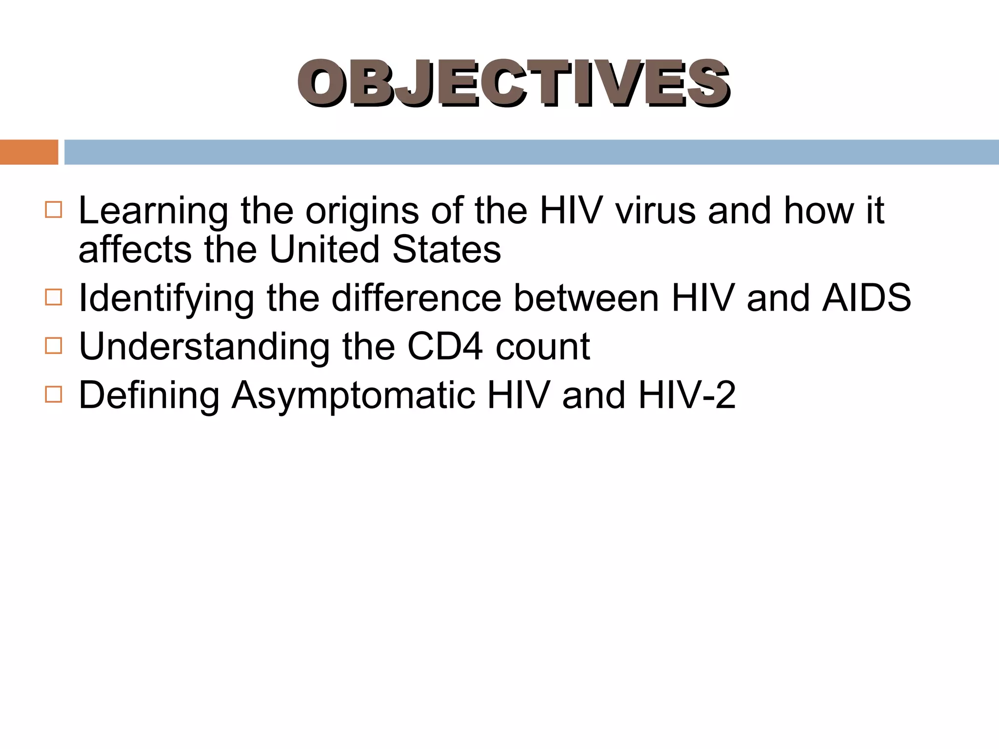HIV and AIDS | PPT