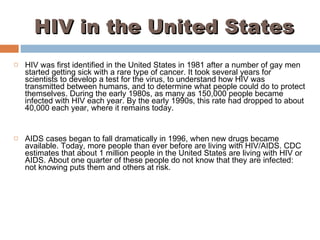 HIV and AIDS | PPT