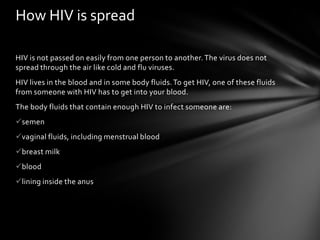 HIV and AIDS | PPT
