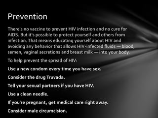 HIV and AIDS | PPT