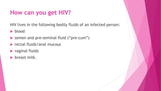 HIV and AIDS | PPTX