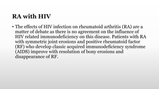 Hiv and musculoskeletal disorders pp | PPTX