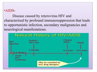 Hiv and opportunistic infection | PPTX