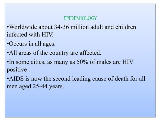 Hiv and opportunistic infection | PPTX | Infectious Diseases | Diseases ...