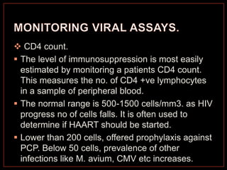 Hiv and oppurtunistic infections | PPTX