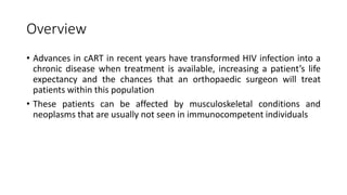 Hiv and orthopaedics | PDF