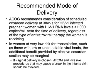 Hiv and pregnancy | PPT
