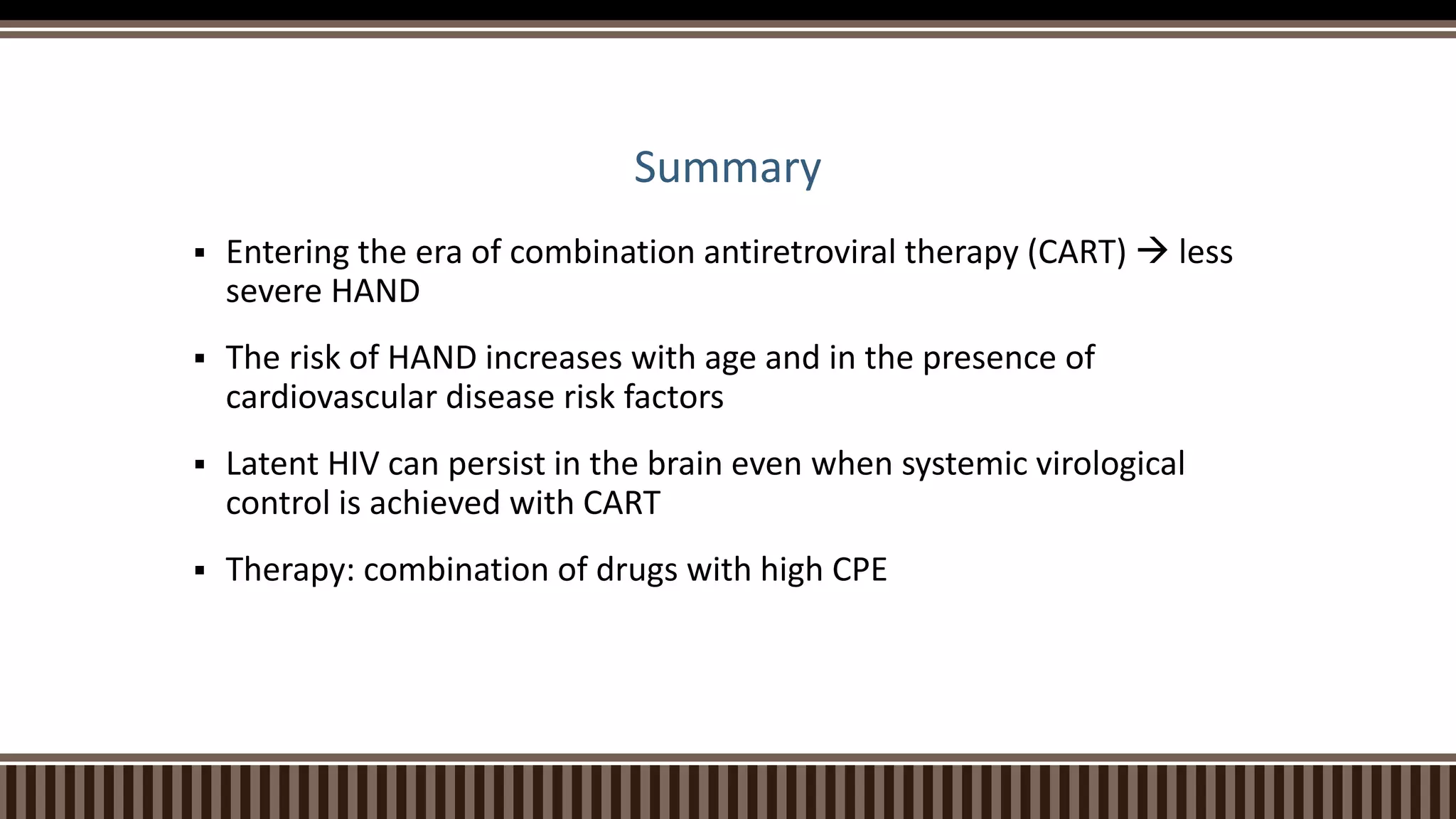 HIV Associated Neurocognitive Disorder | PPTX