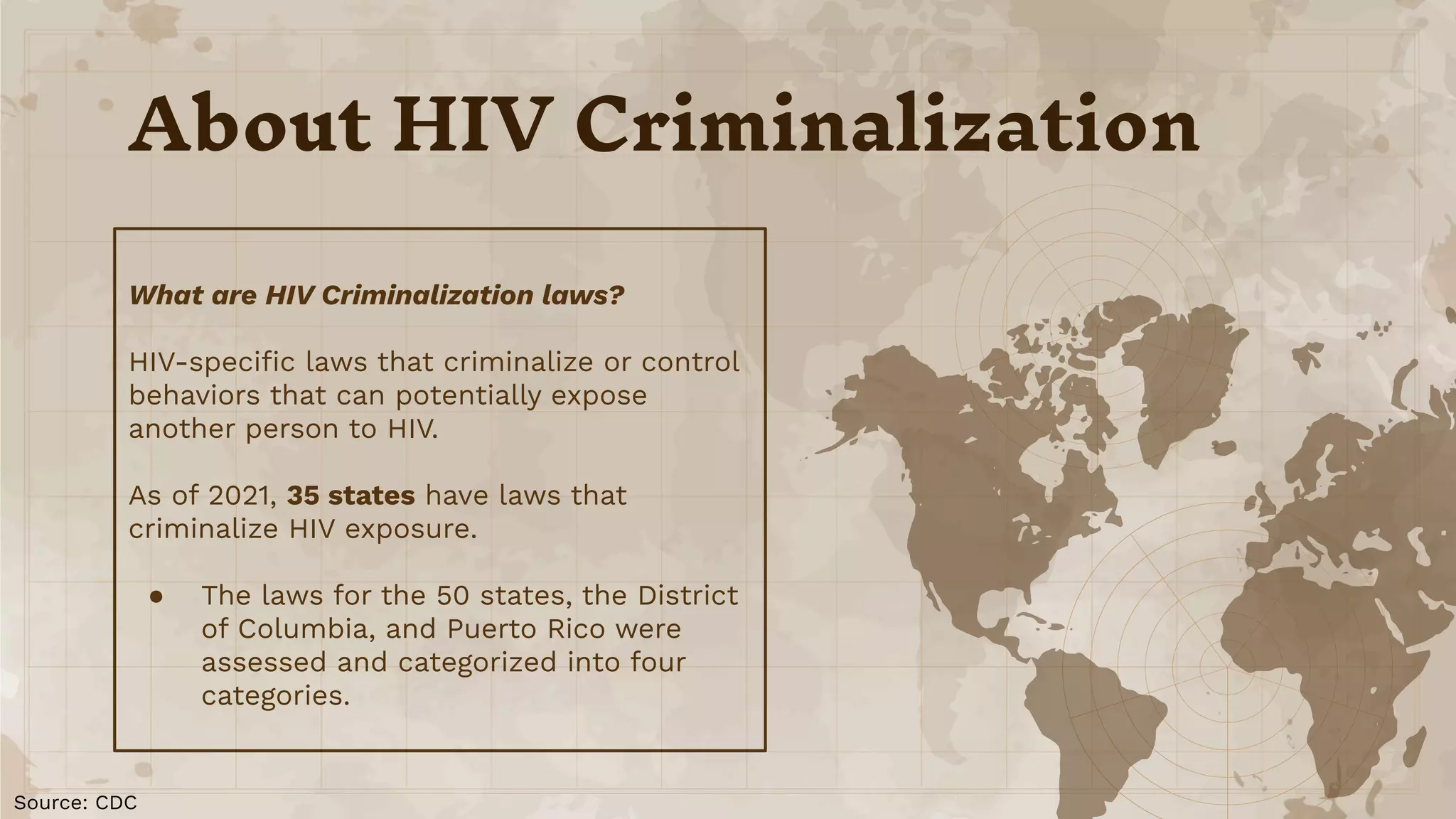 HIV Criminalization Laws in the US and Abroad | PDF