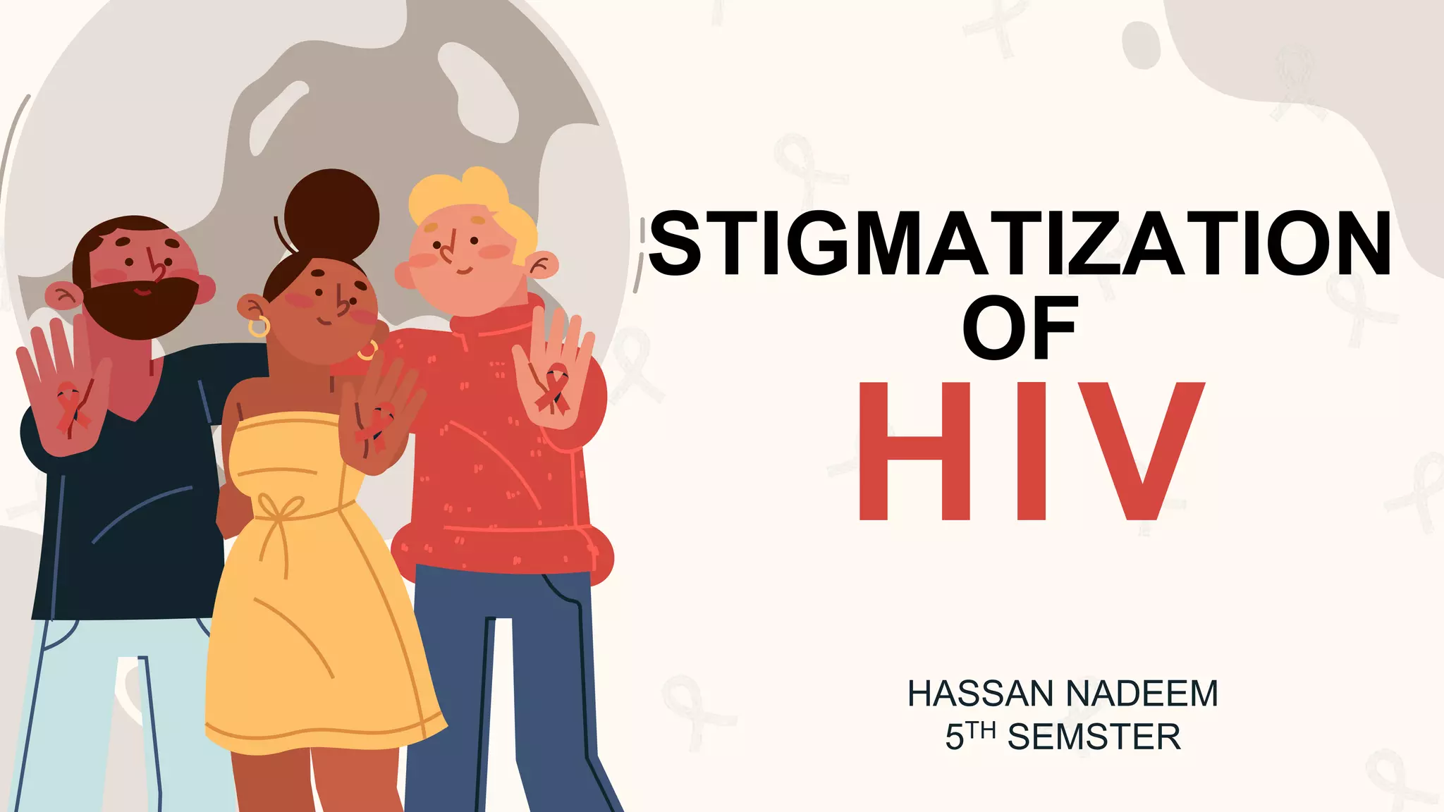 STIGMATIZATION OF HIV | HIV STIGMA | PPTX