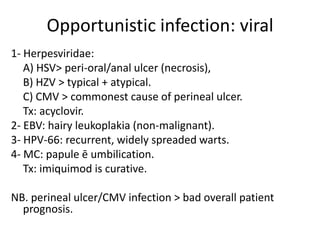 Acquired Immunodeficiency Syndrome; what can skin tell? | PPT