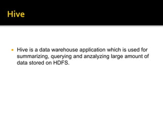Apache Hive | PPT