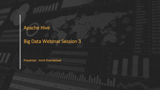 Apache Hive | PPT