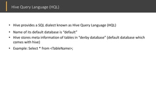 Apache Hive | PPTX