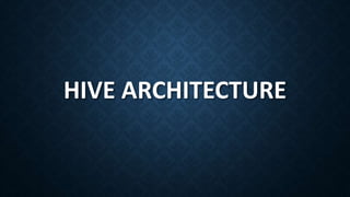Apache Hive | PPT