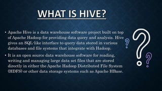 Apache Hive | PPT