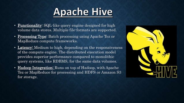 Apache Hive | PPT