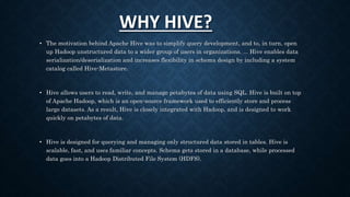 Apache Hive | PPT