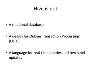 Unveiling Hive: A Comprehensive Exploration of Hive in Hadoop Ecosystem | PPT