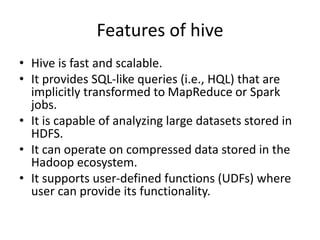Unveiling Hive: A Comprehensive Exploration of Hive in Hadoop Ecosystem | PPT
