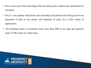 Hive_An Brief Introduction to HIVE_BIGDATAANALYTICS | PPT