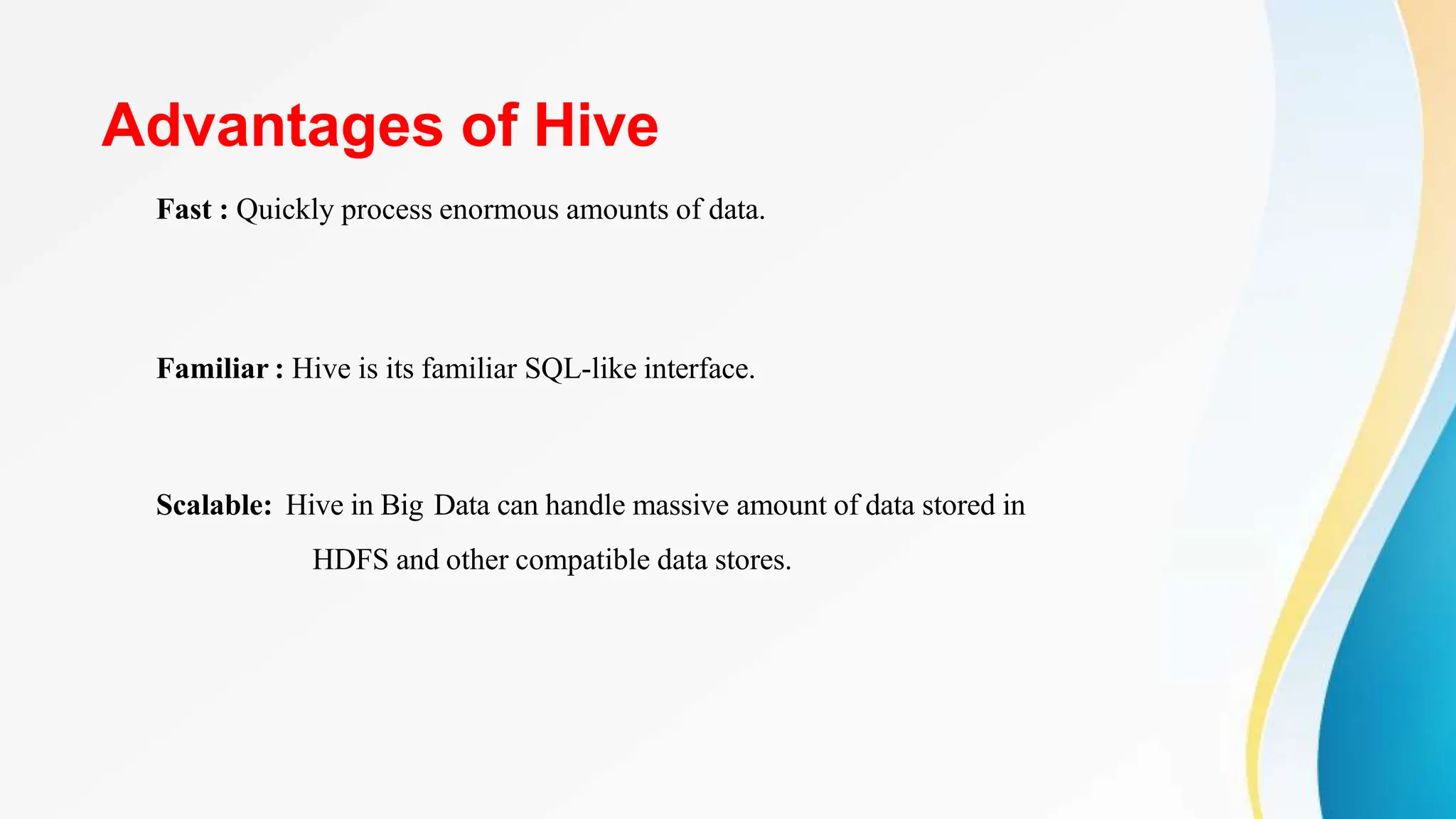 hive architecture and hive components in detail | PPTX | Databases | Computer Software and ...