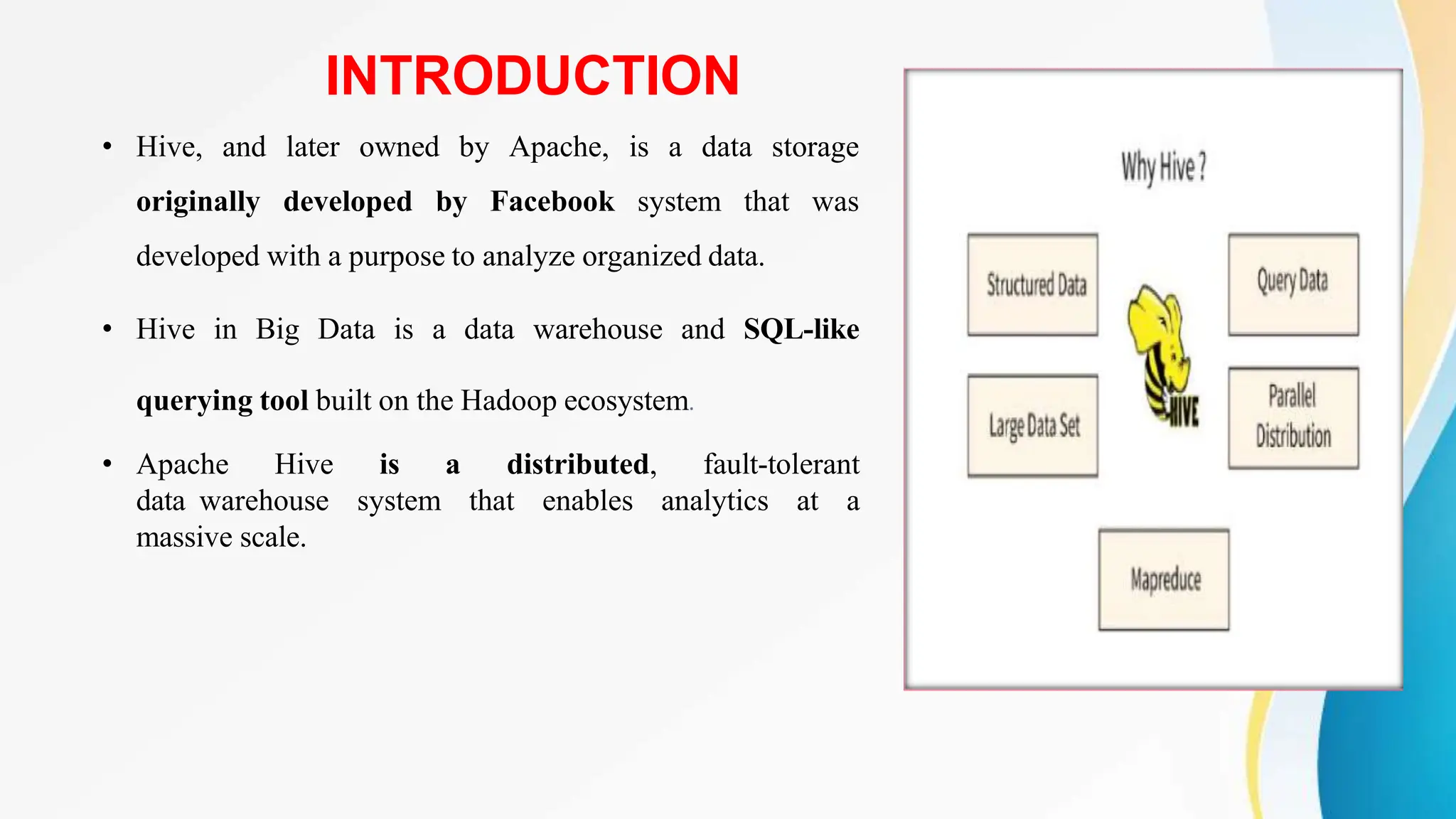 hive architecture and hive components in detail | PPTX | Databases | Computer Software and ...