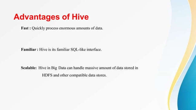 Hive Architecture And Hive Components In Detail Pptx Databases Computer Software And