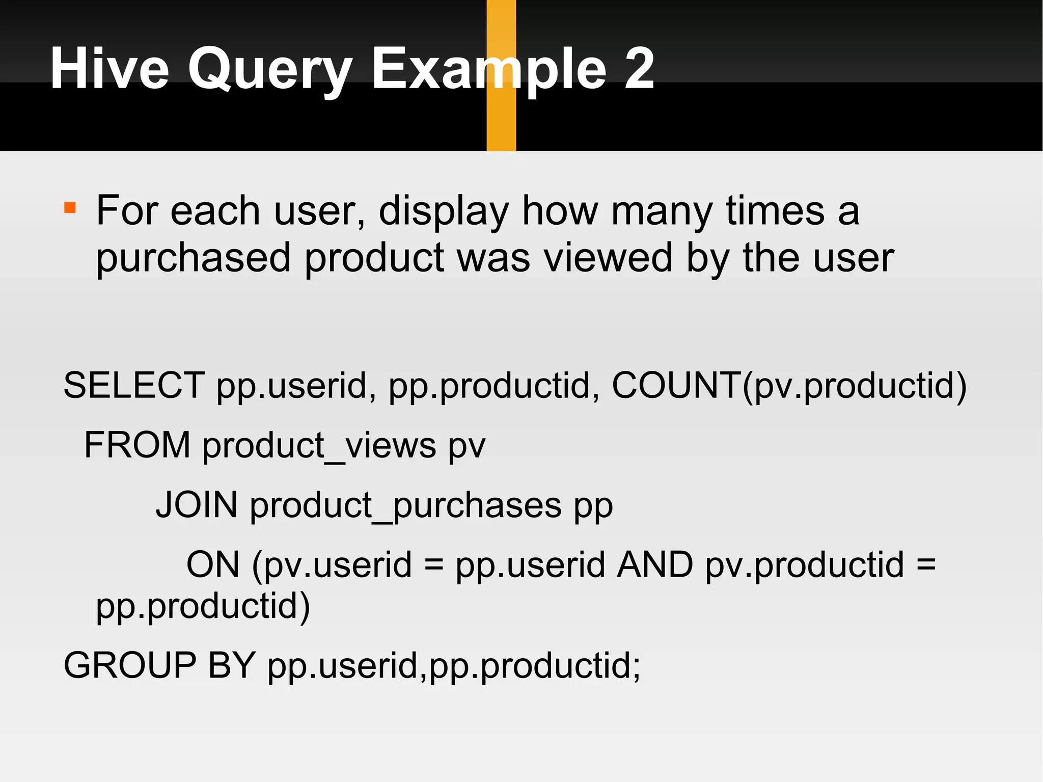 Introduction to Hive for Hadoop | PPT