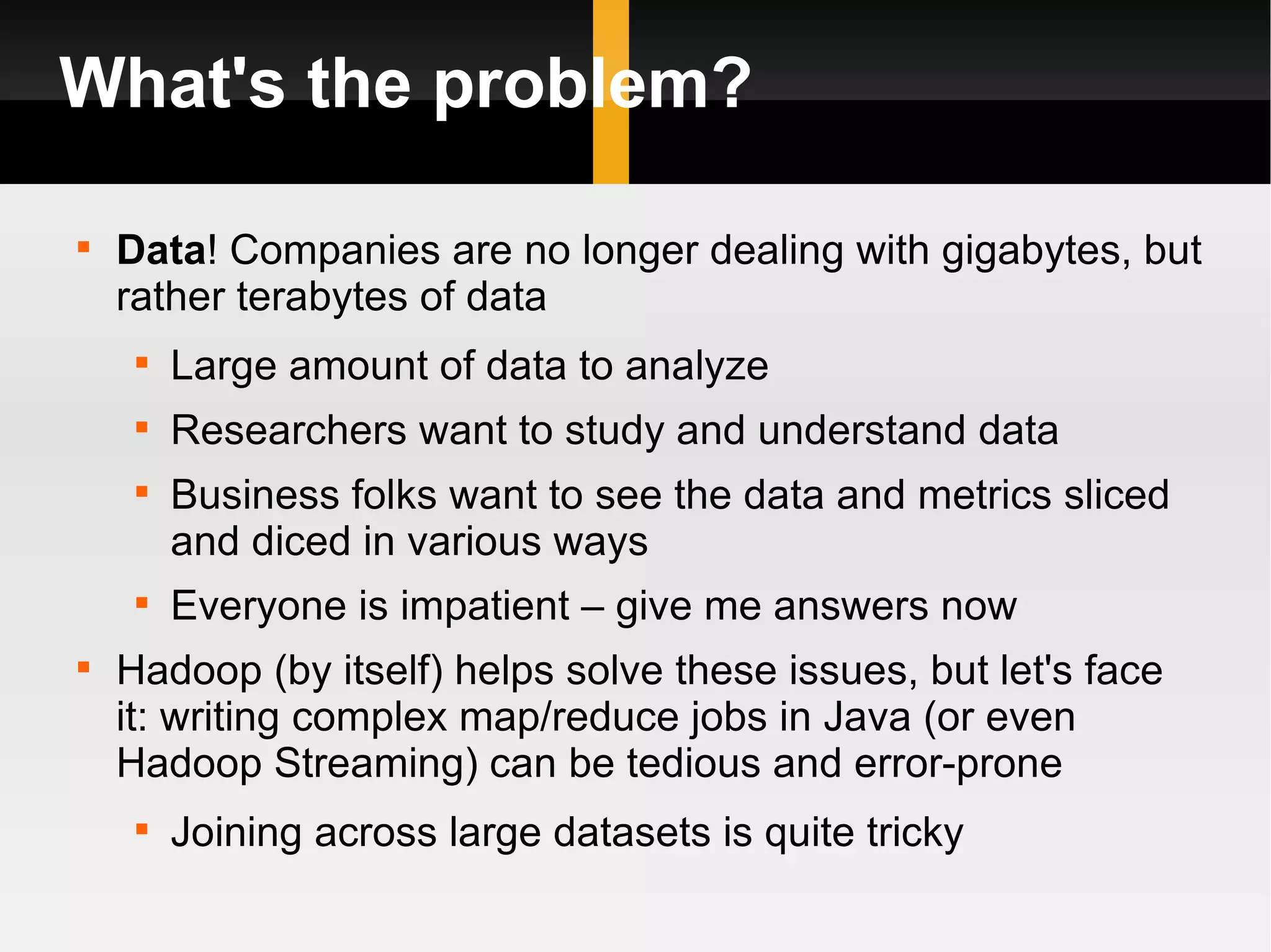 Introduction to Hive for Hadoop | PPT