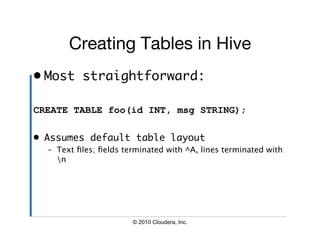 Hive Quick Start Tutorial | PDF | Databases | Computer Software and Applications